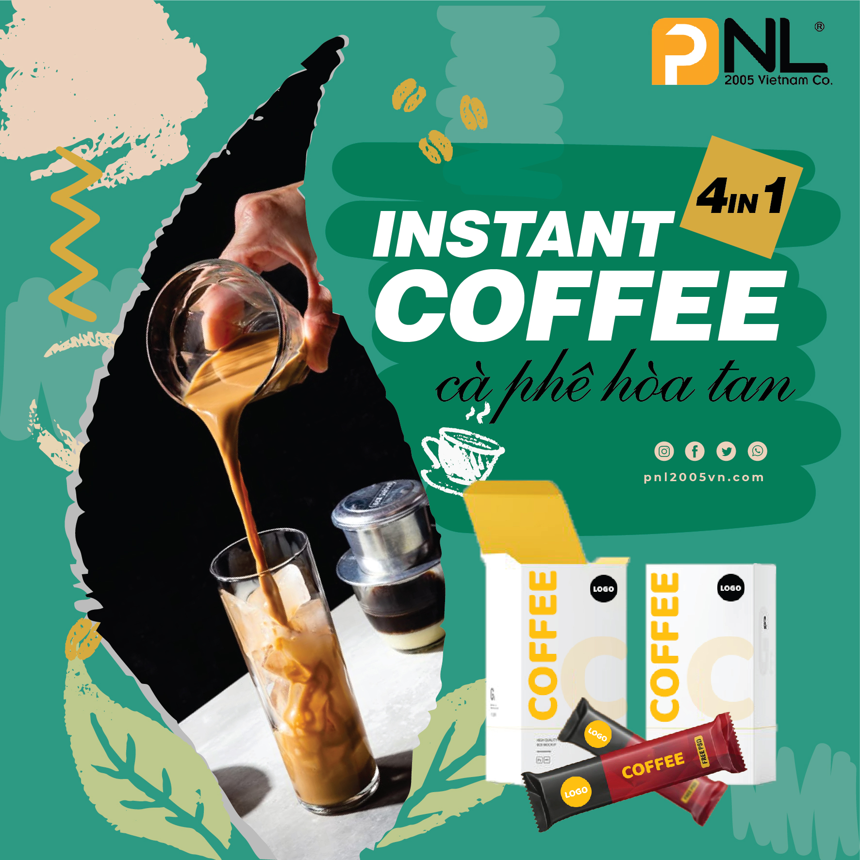4in1 Instant Coffee Processing | PNL 2005 Vietnam - Chuyên sản xuất ...